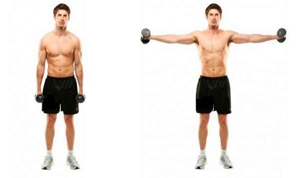 Elevação lateral com halteres: para que serve e execução correta